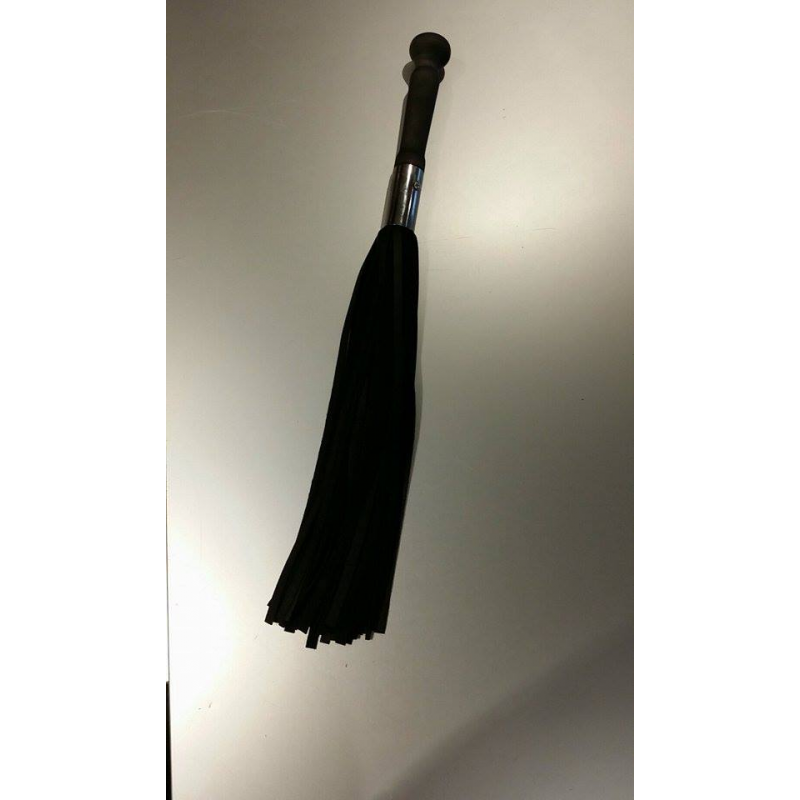 Woody Opvarmer pisk Læder pisk med træhåndtag Stort udvalg i SM udstyr