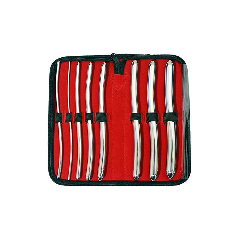 Oplev lækker Nydelse med Hegar Urethral Sounds -8stk Dilator