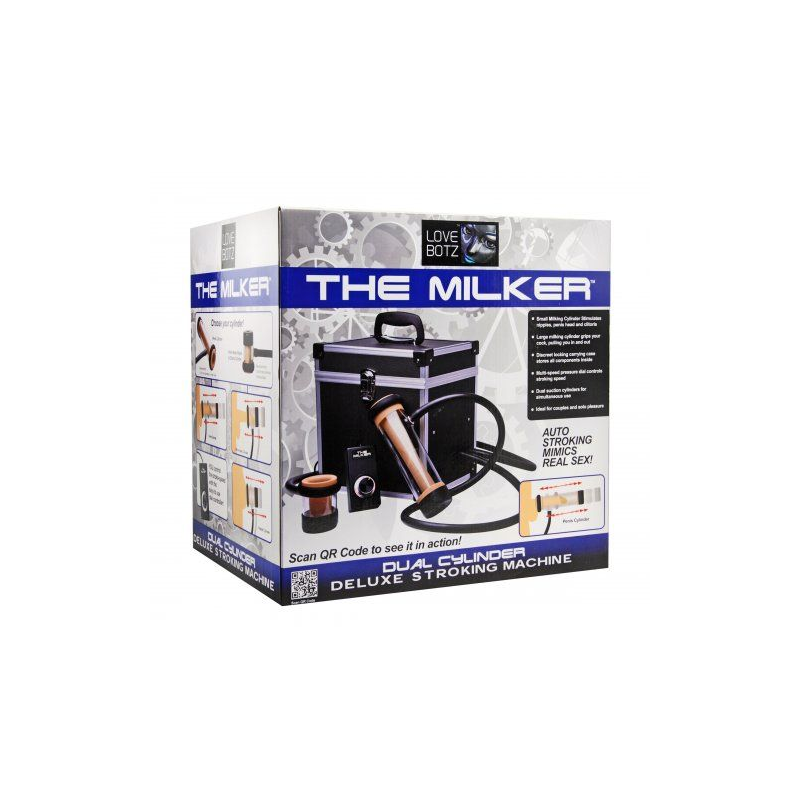 Lovebotz Super Milker Deluxe -Intens Stimulering - Bestil inden kl 17!