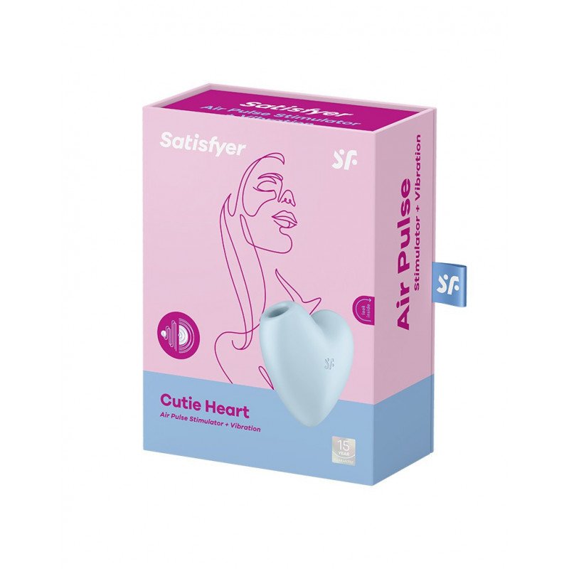 Cutie Heart Air Pulse Vibrator 100 Ny Teknologi Køb Nu