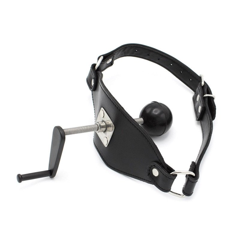 Deep Throat Screwed Ball Gag Ekstrem Udfordring Og Intens Nydelse